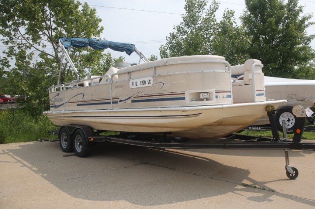 Used 2000 Sylvan Spacedeck For Sale (Sold) | Quest Watersports Stock #SYLVAN2000
